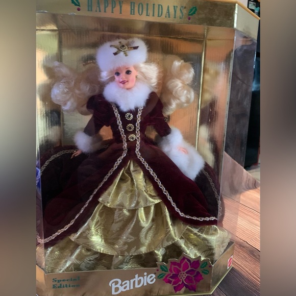 Mattel | Toys | Barbie Retired 996 Happy Holidays Special Edition ...